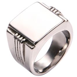 COI Titanium Signet Ring-8045AA